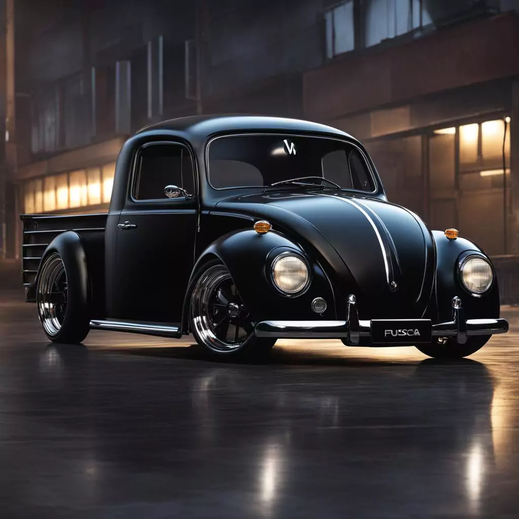 VW Fusca Pickup - A Fusão Épica de Estilo e Utilidade!