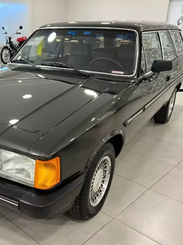 Chevy Caravan 1990: 34 anos, 0km e ainda original de fábrica - Planet Cars